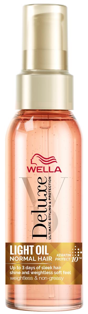 Wella Deluxe Light Oil, lekki olejek do włosów normalnych, 100ml ...