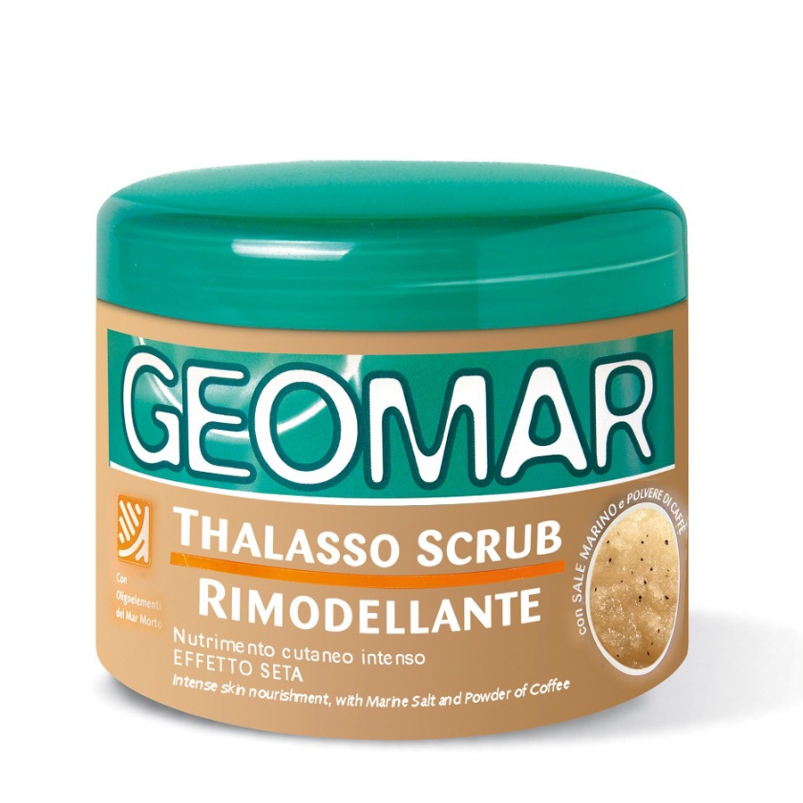 Geomar Thalasso Scrub, kawowy remodelujący peeling do ciała, 600g ...