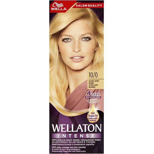 Wella Wellaton farba do włosów, 10/0 rozświetlony jasny blond ...