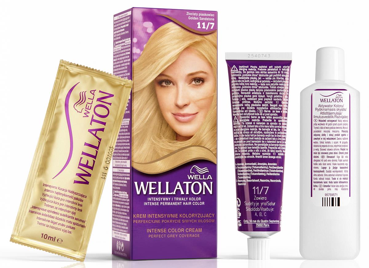 Wella Wellaton farba do włosów, 11/7 złocisty piaskowiec | PRODUKT ...