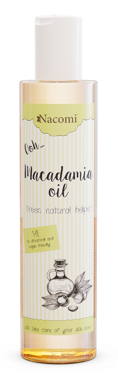 Nacomi, olej macadamia, 250ml | PRODUKT WYCOFANY - Bodyland.pl
