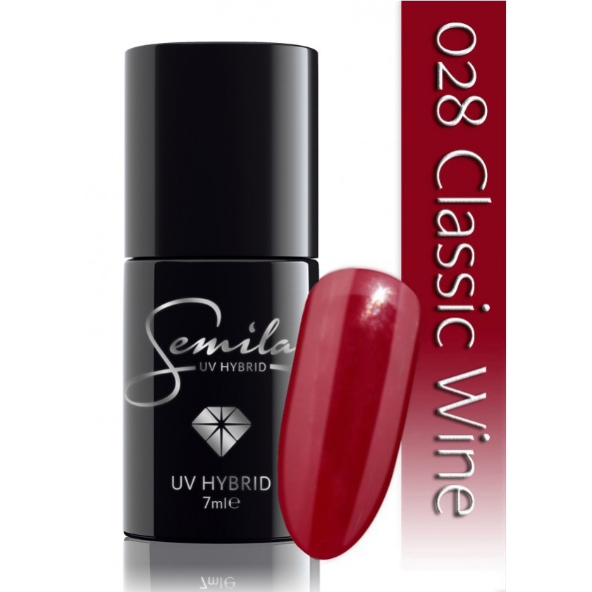 Semilac lakier hybrydowy 028 Classic Wine, 7ml - Bodyland.pl