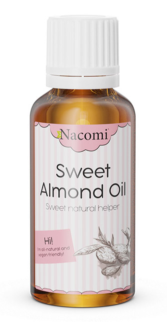 Nacomi, olej kosmetyczny ze słodkich migdałów, 30ml | PRODUKT WYCOFANY - oryginalne produkty ...
