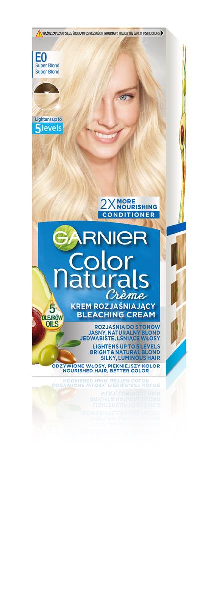 Garnier Color Naturals E0 Superblond, odżywczy krem rozjaśniający ...