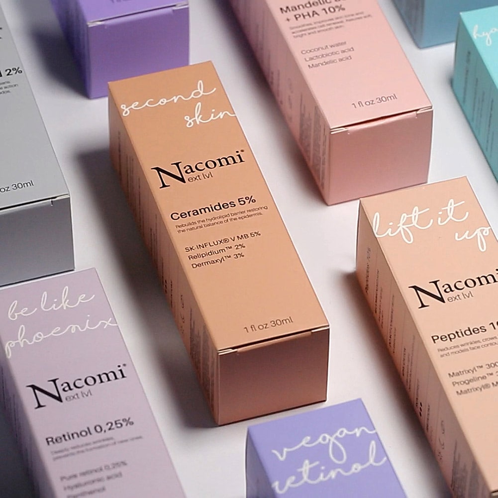 Nacomi Next Level, liftingujące serum z peptydami 10%, 30ml - Bodyland.pl