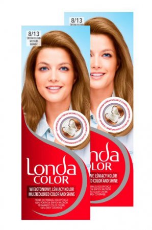 Londa Color, Farba do włosów średni blond 8/13, dwupak - Bodyland.pl